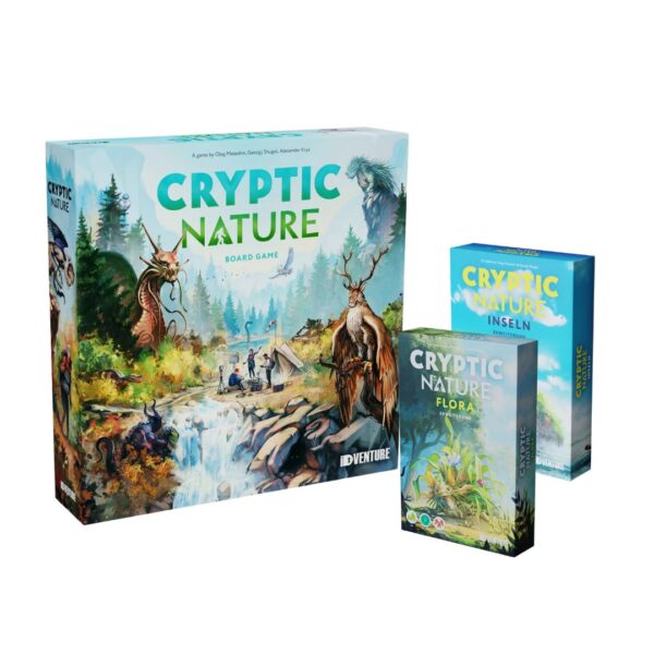 Cryptic Nature Base Game + Expansion – Geekymania