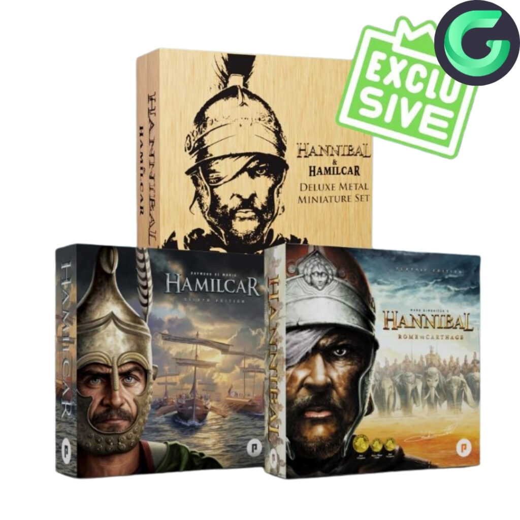 Hannibal & Hamilcar + Metal Minis – Geekymania