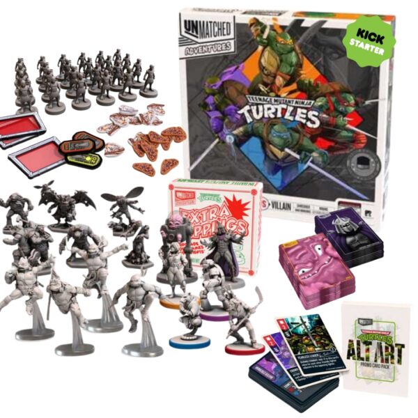 Unmatched Adventures: Teenage Mutant Ninja Turtles “Deluxe Bundle ...