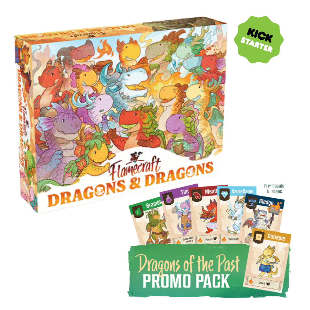 Flamecraft: Dragons & Dragons + Dragons of the Past Promo Pack – Geekymania